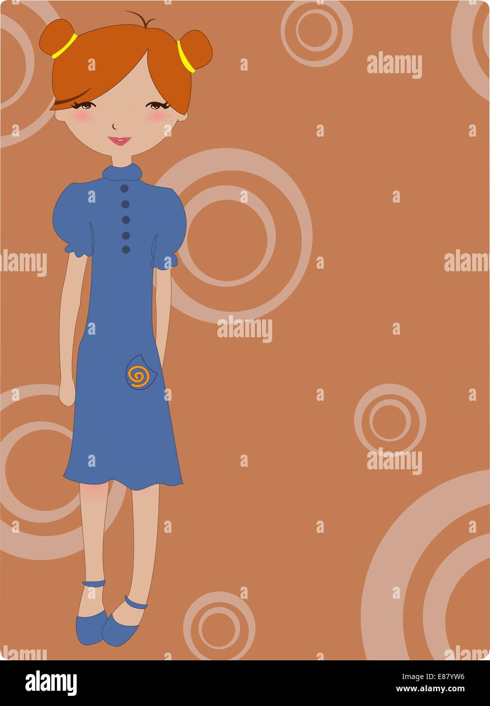 Cool retro girl hi-res stock photography and images - Alamy