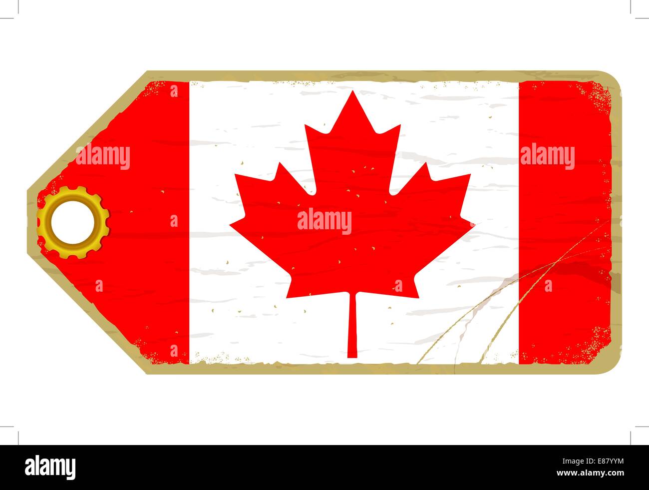 Canada painting Stock Vector Images - Alamy