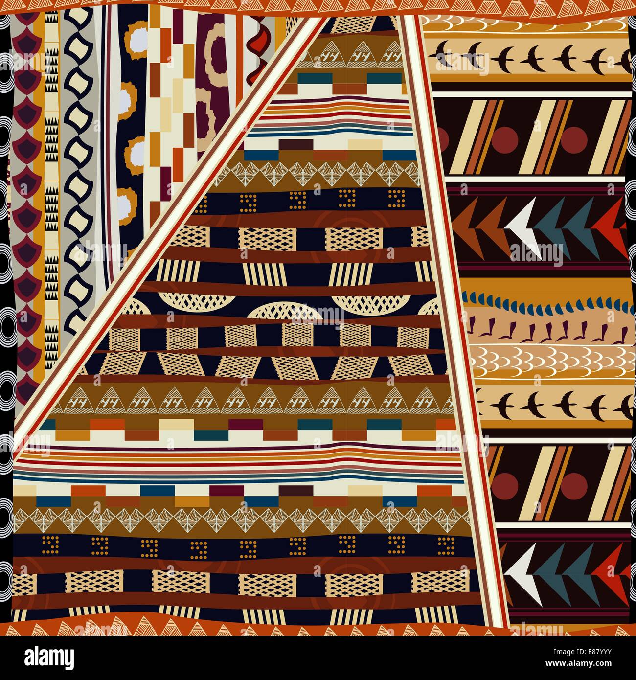 Indian seamless pattern Stock Vector Image & Art - Alamy