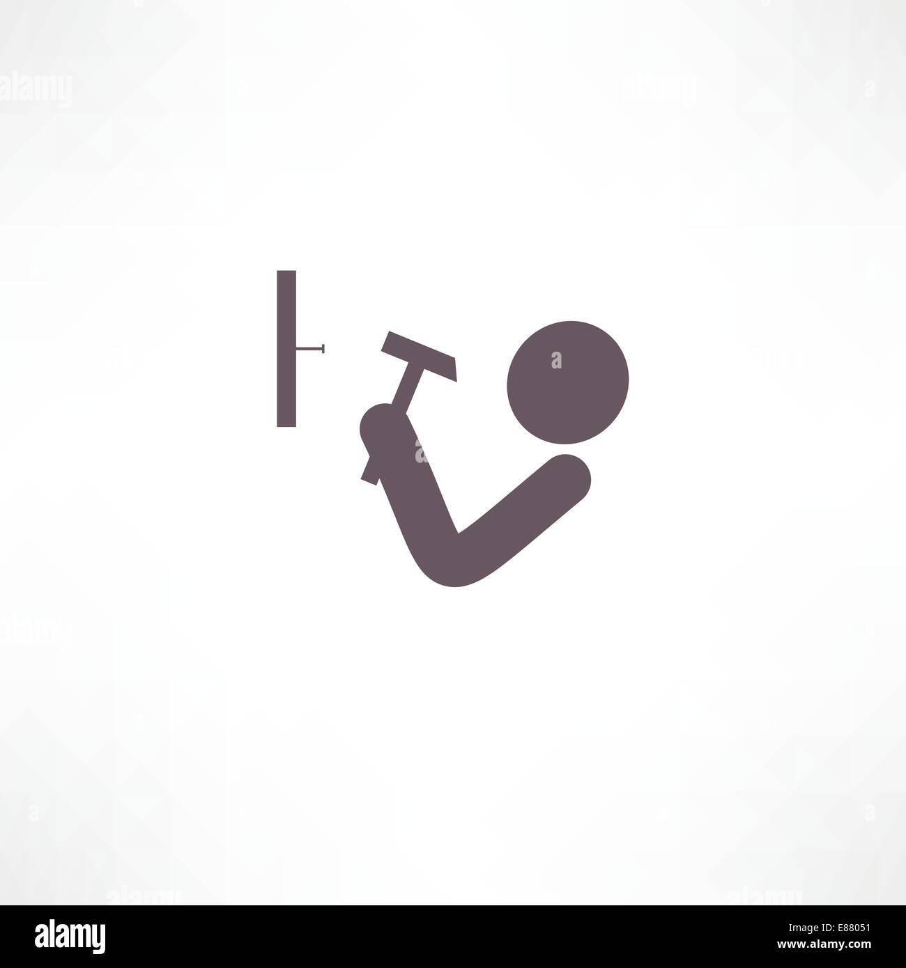 Hardhat hammer Stock Vector Images - Alamy