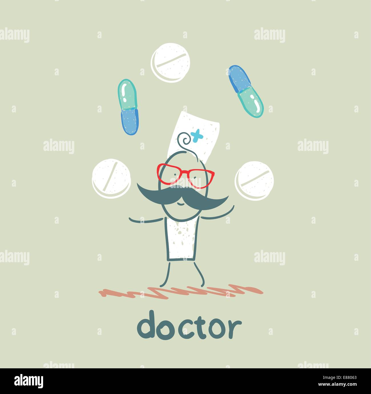 Medical pills medicine tablets Stock Vector Images - Alamy