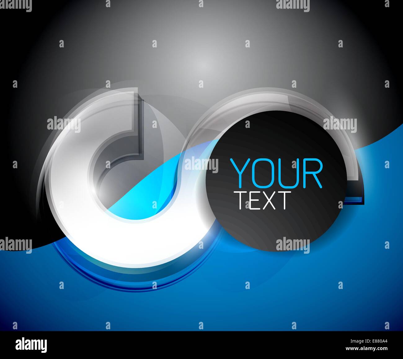 Modern hi-tech design template Stock Vector Image & Art - Alamy