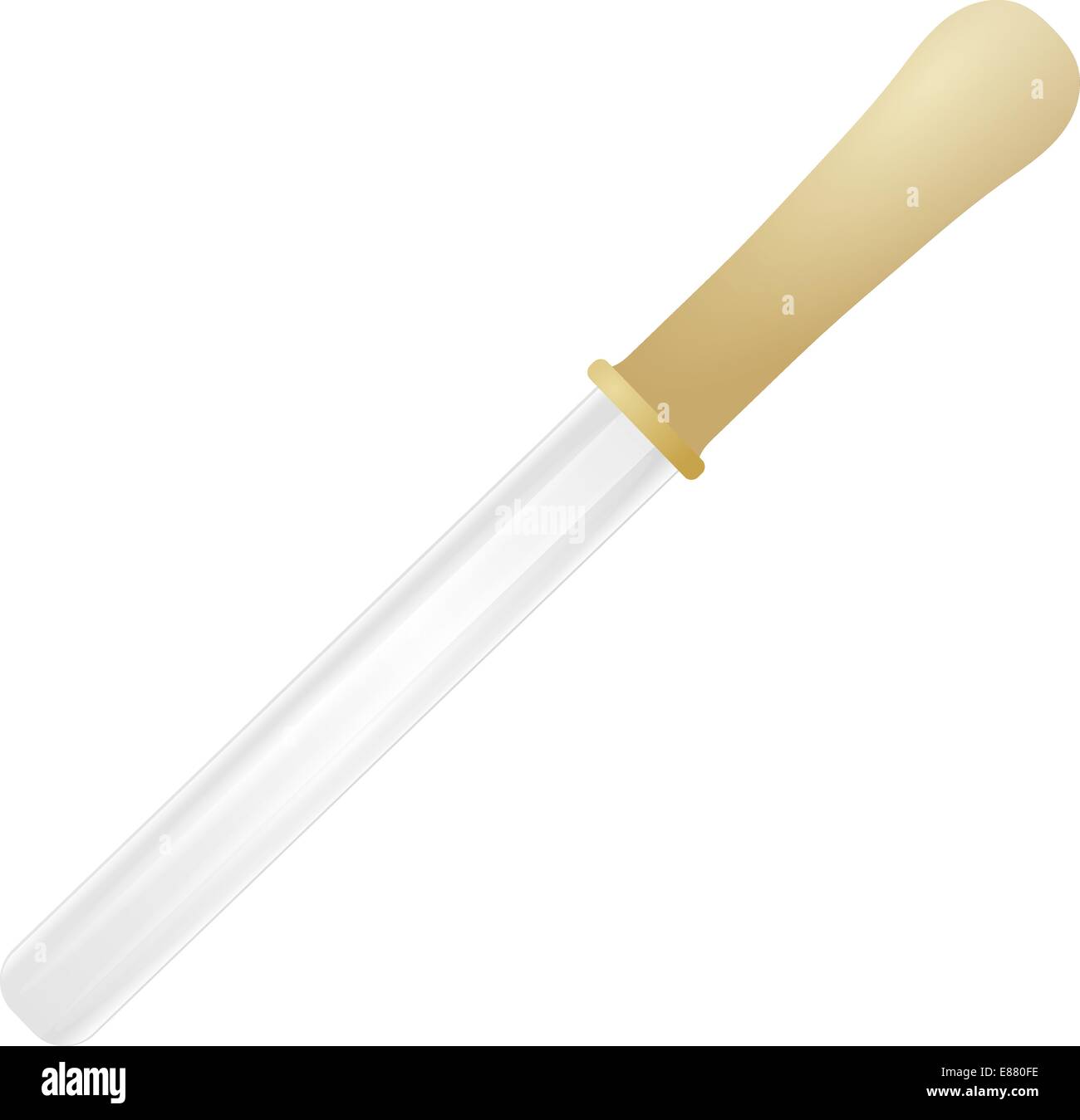 Laboratory glass pipette on Stock Vector Images - Alamy