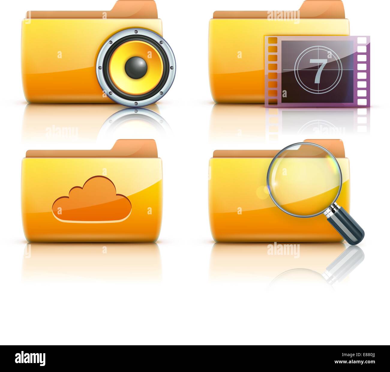 Archives and technology Stock Vector Images - Alamy