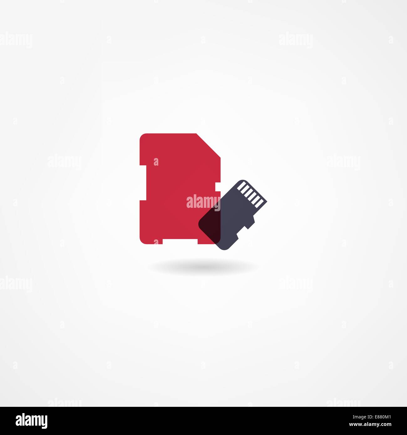 Symbol of memory illustration Stock Vector Images - Alamy