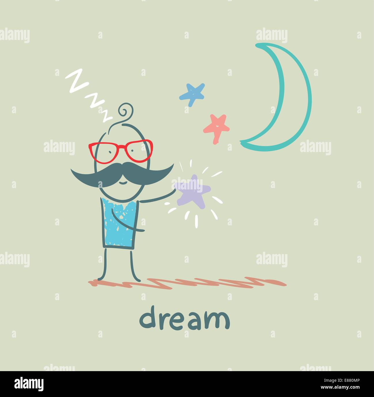 Dreams and aspirations Stock Vector Images - Alamy