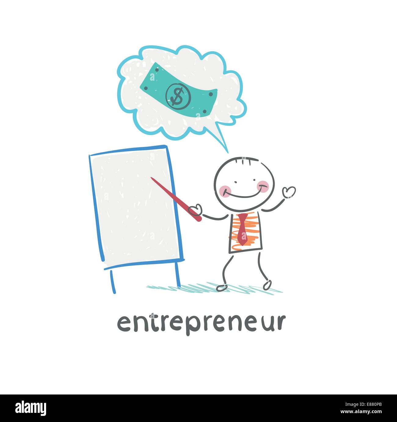 entrepreneur a presentation Stock Vector Image & Art - Alamy