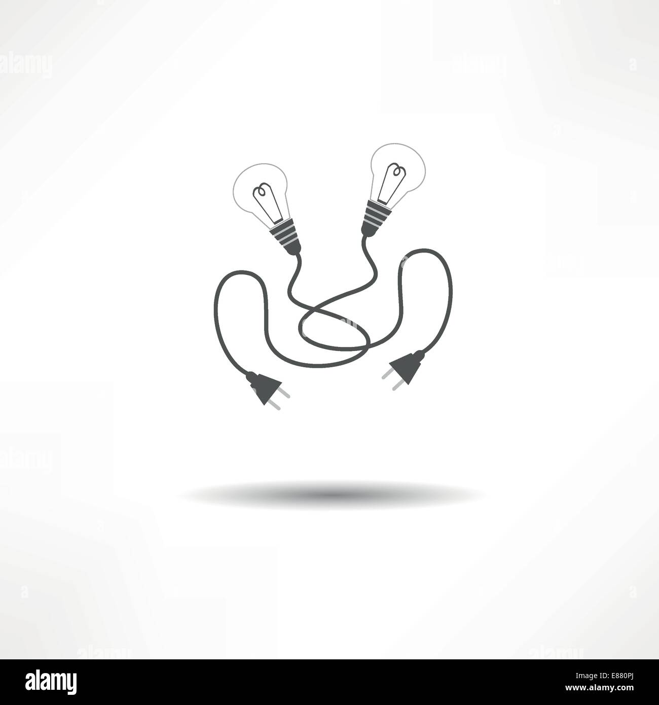 Lamp and plug Stock Vector Image & Art - Alamy