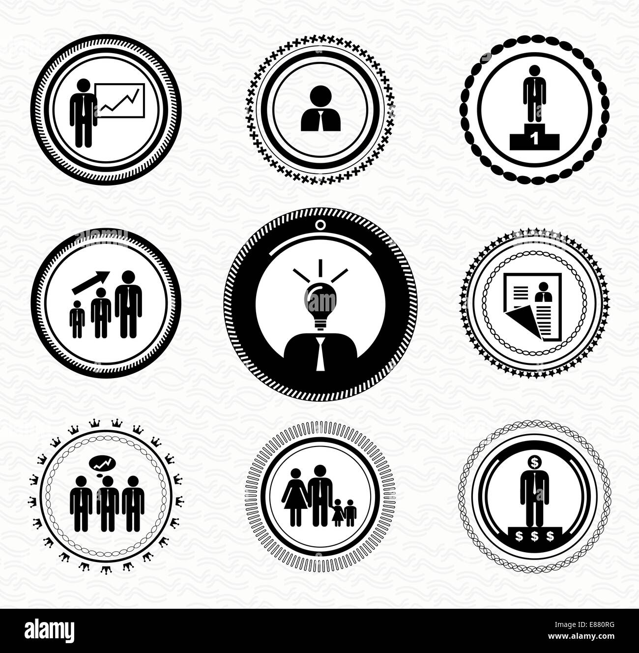 Human resources stamp Stock Vector Images - Alamy