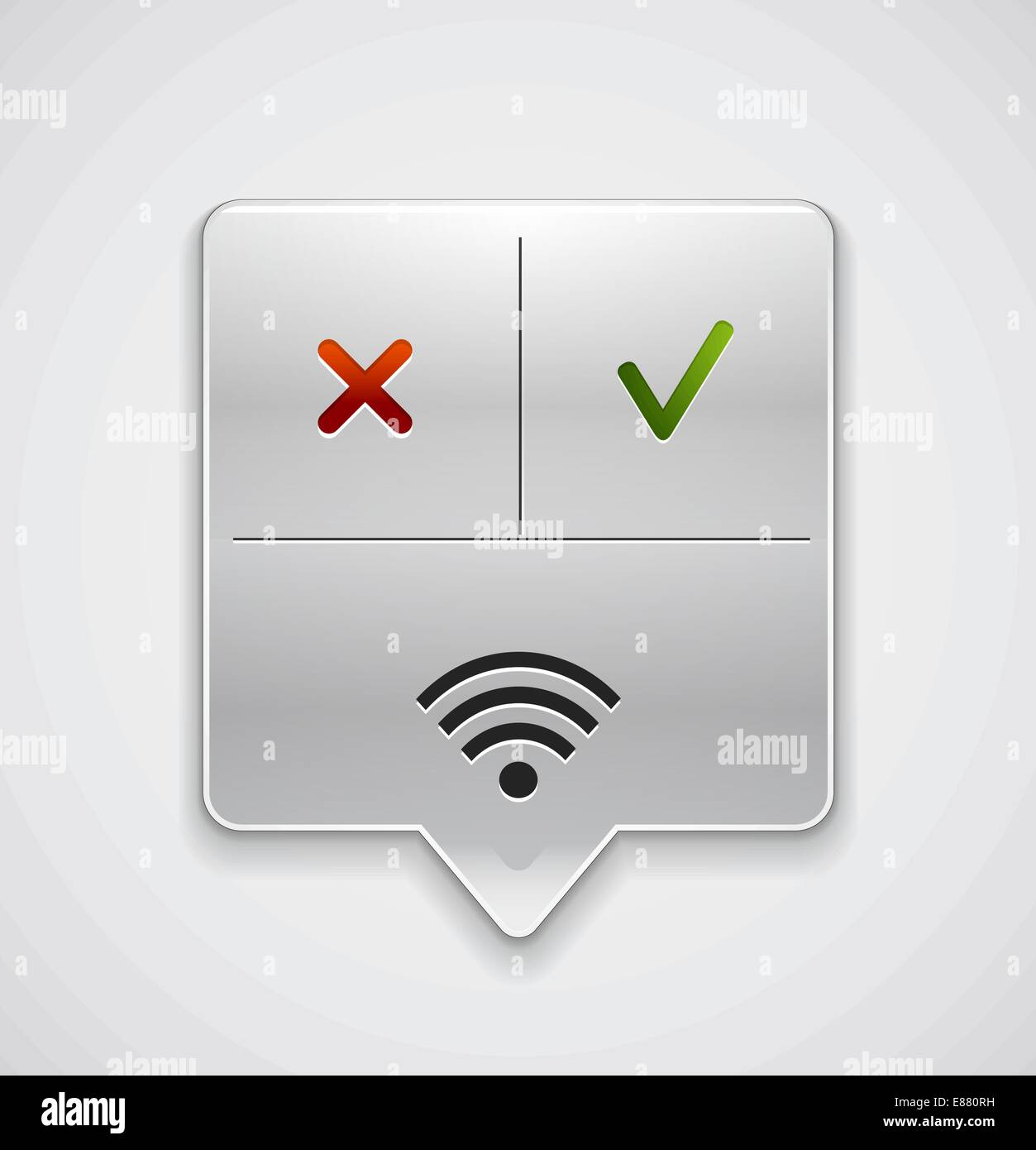 Wifi symbol cross icon Stock Vector Images - Alamy