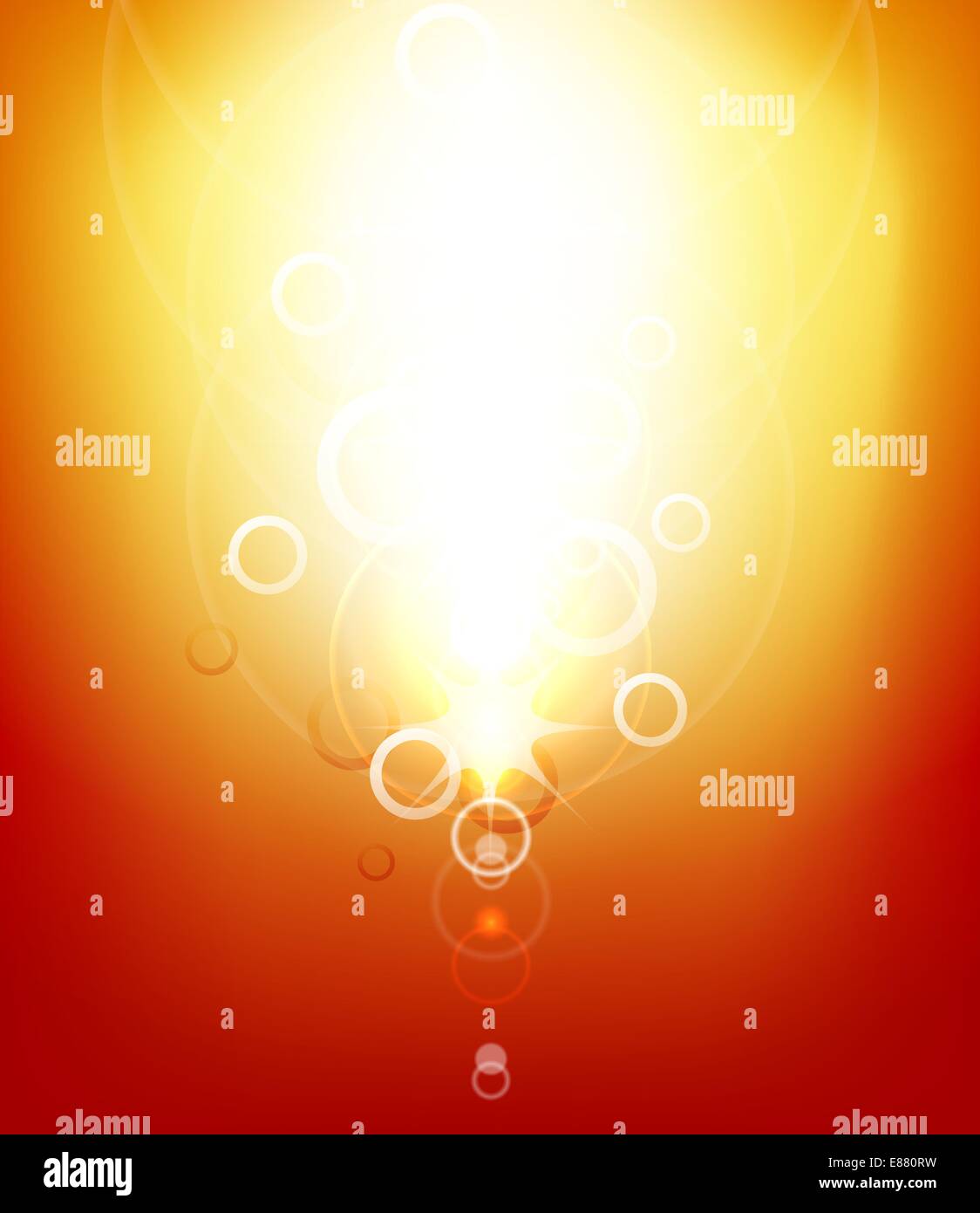 Abstract vector sunshine background Stock Vector Image & Art - Alamy
