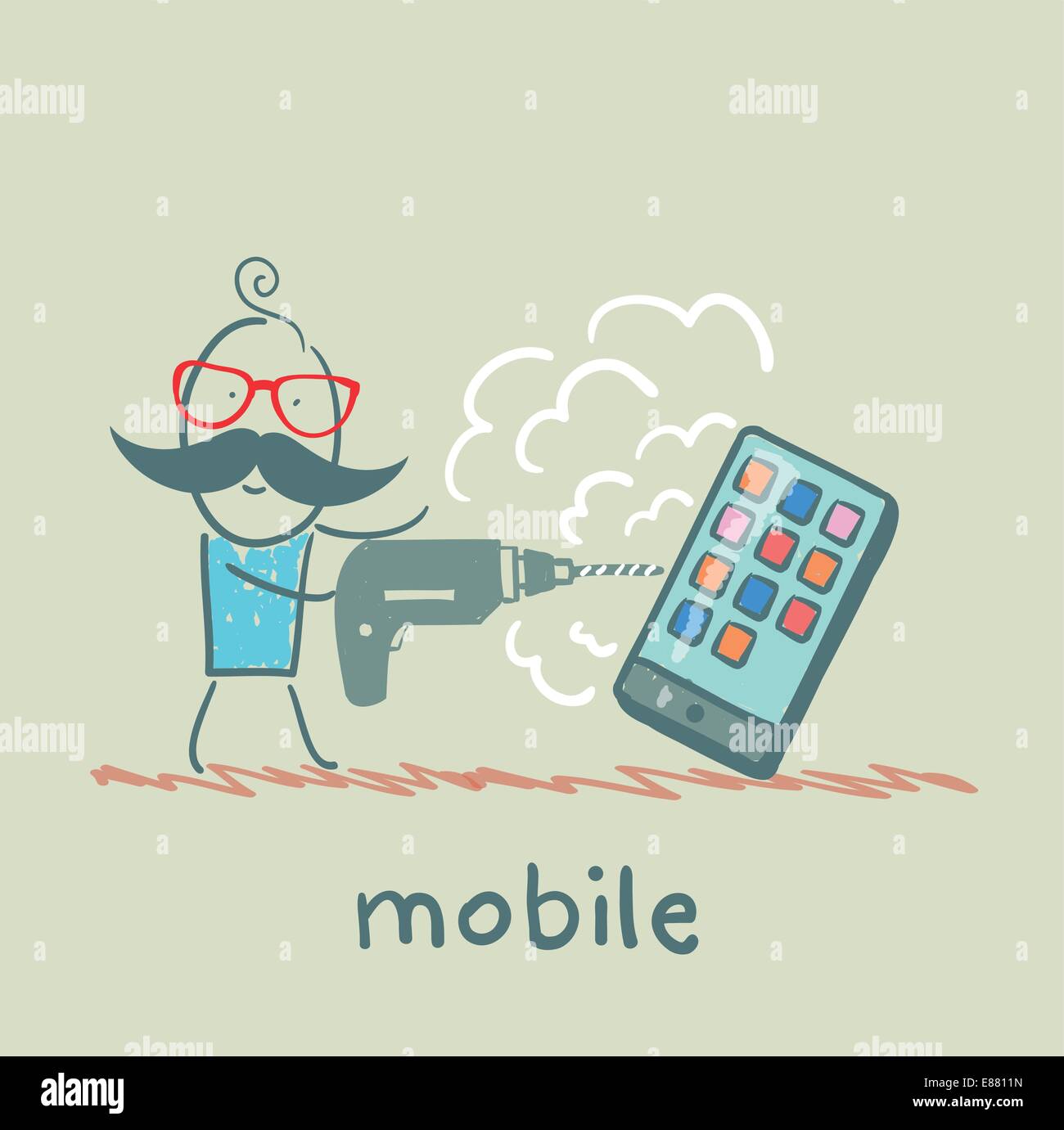 Visual communication drill hi-res stock photography and images - Alamy