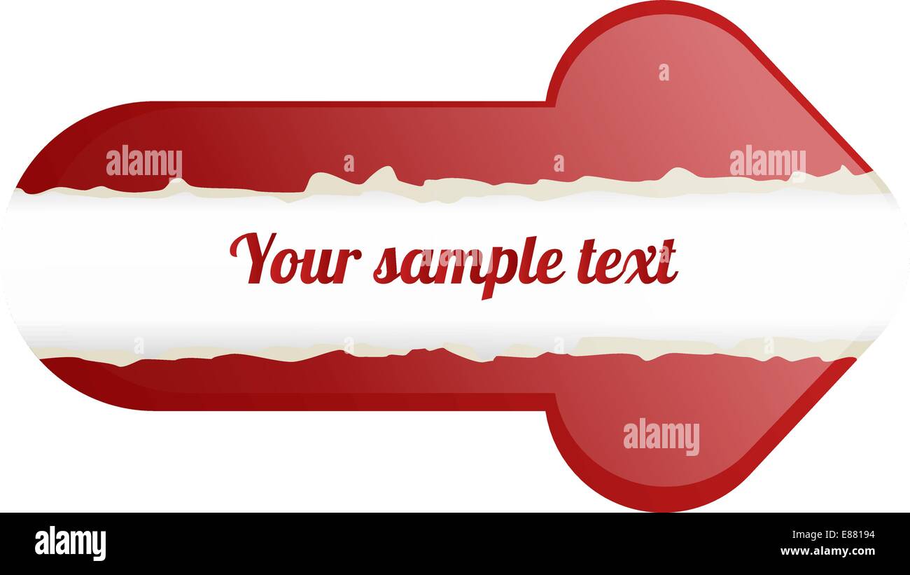 Place an arrow Stock Vector Images - Alamy