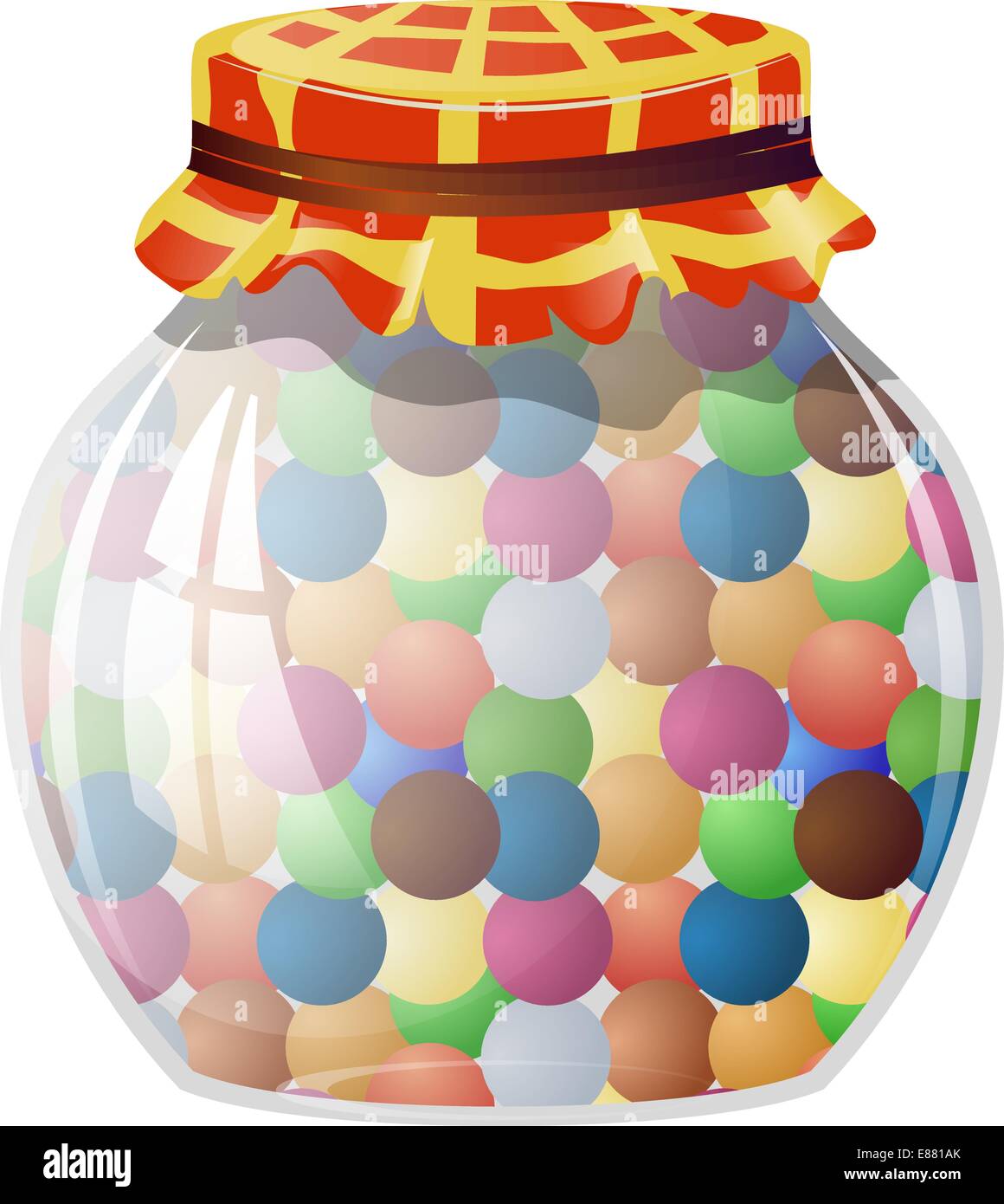 Shiny sweets Stock Vector Images - Alamy