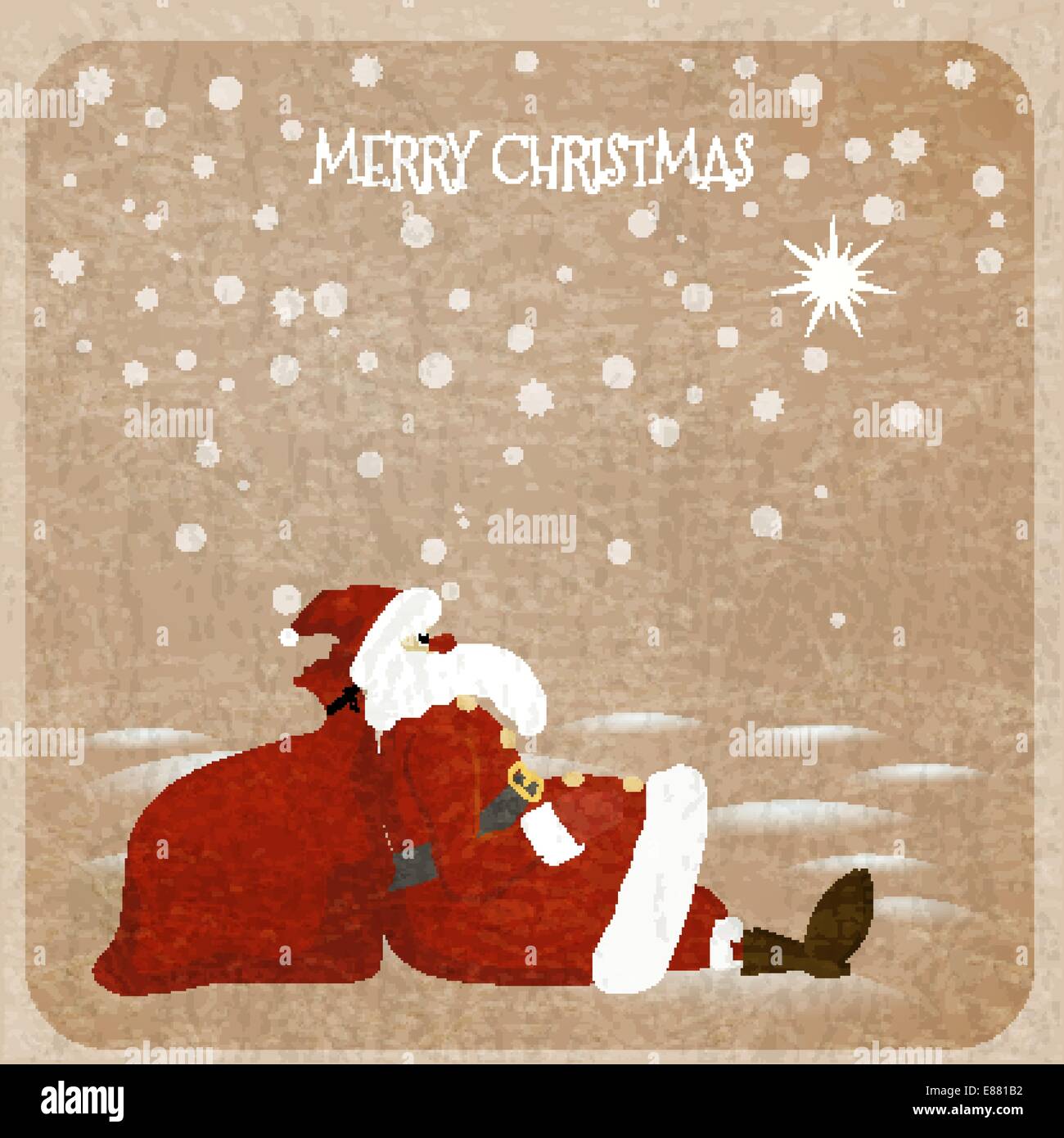 Old holidaymaker Stock Vector Images - Alamy