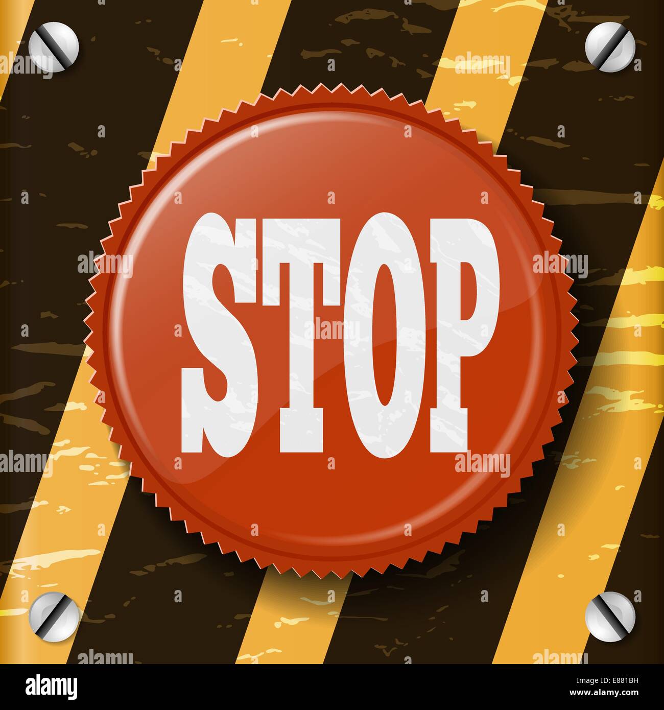 Closeup power button on Stock Vector Images - Alamy