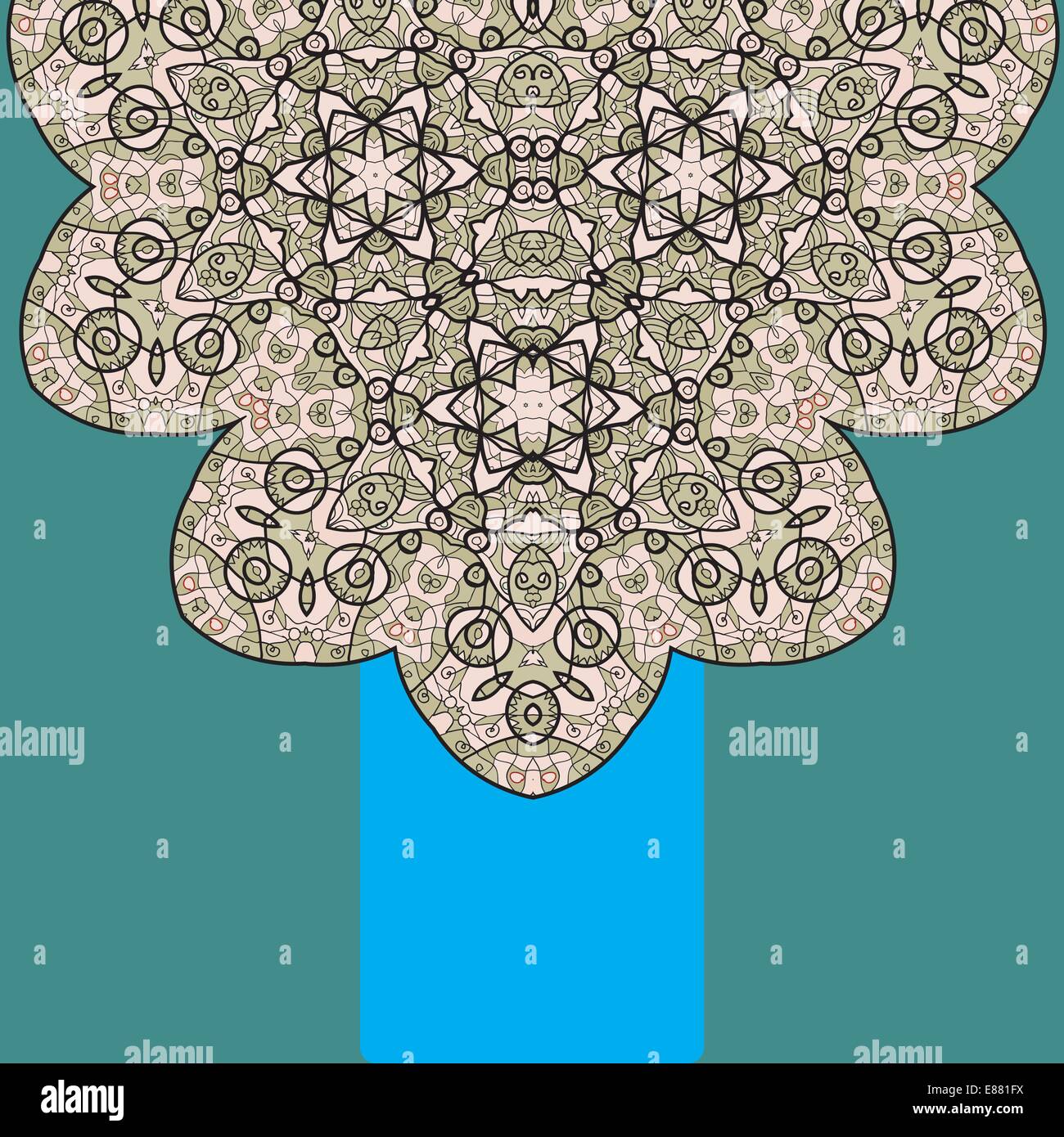 Half mandala hi-res stock photography and images - Alamy