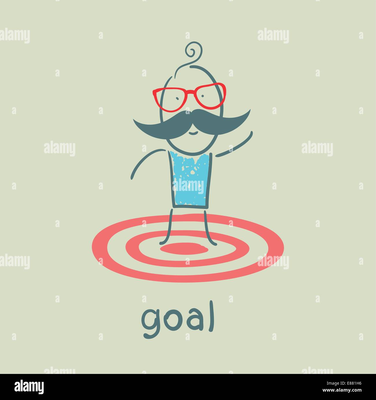 Reaching purpose Stock Vector Images - Alamy