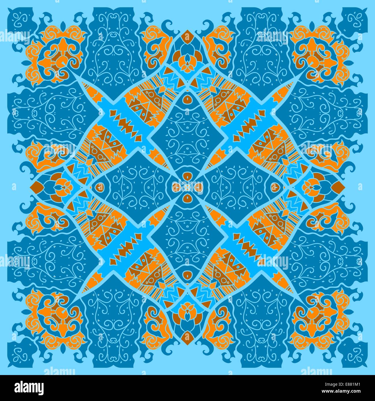 ornamental lace pattern, circle background with many details, looks ...