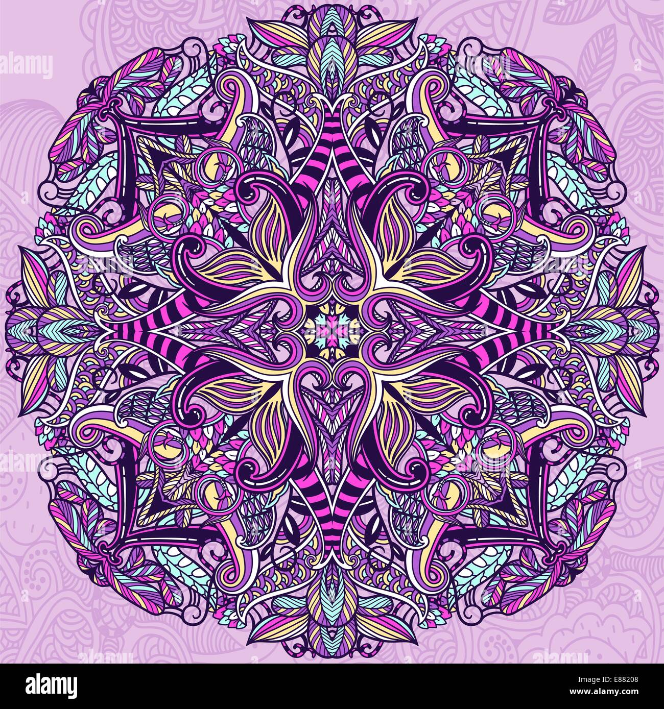 Ornamental circle hi-res stock photography and images - Alamy