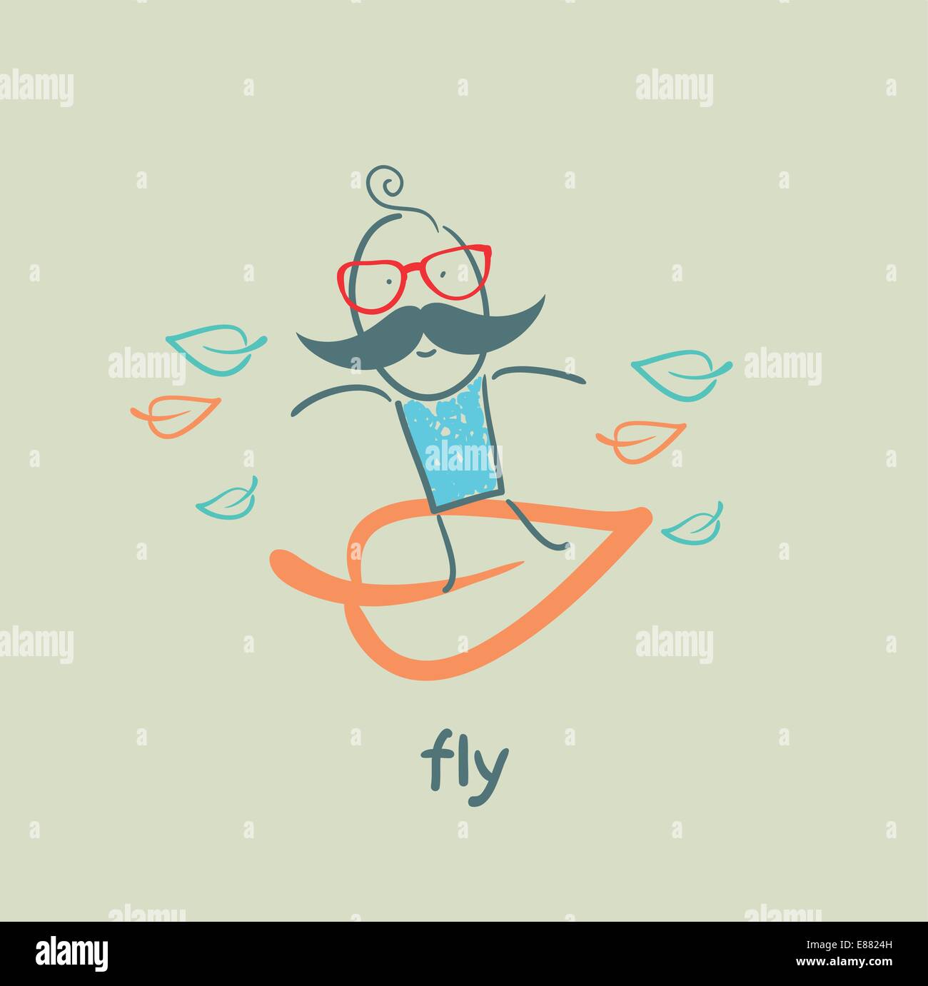 Fly girls Stock Vector Images - Alamy