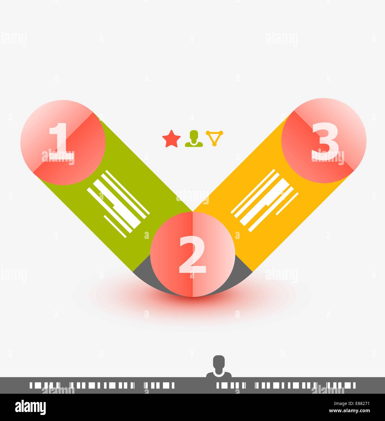 Numbered infographics hi-res stock photography and images - Alamy