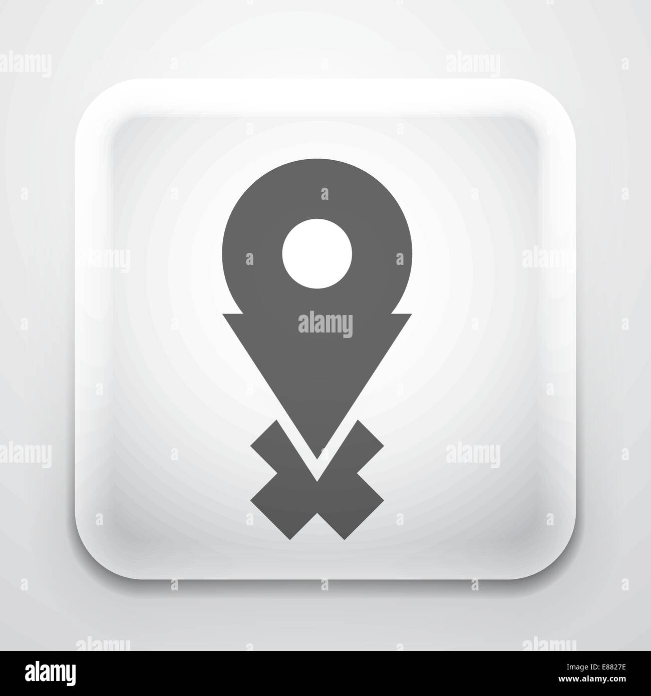 Vector gray application / button design Stock Vector Image & Art - Alamy
