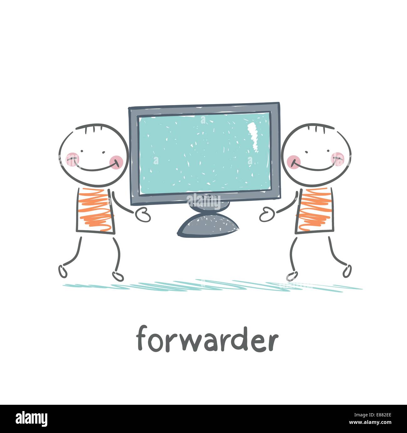 Freight forwarder Stock Vector Images - Alamy