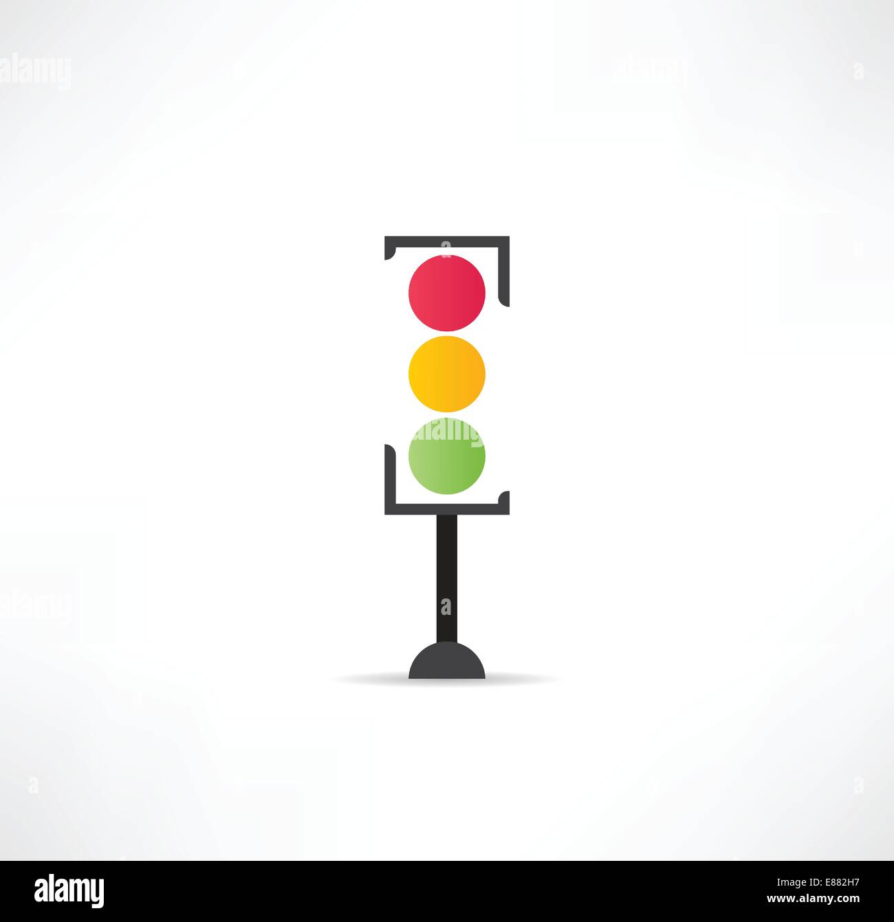 Traffic light icon hi-res stock photography and images - Alamy