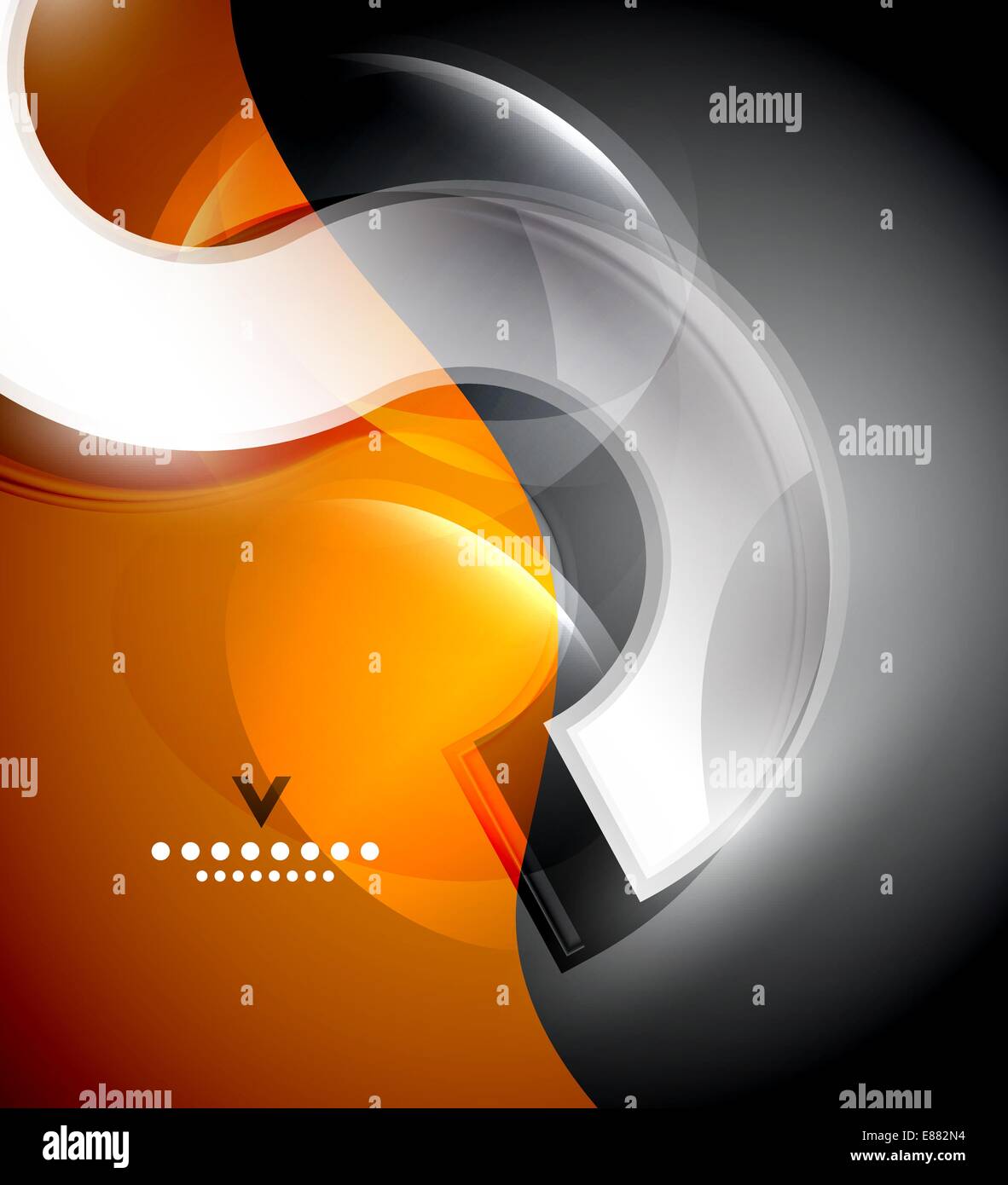 Digital wave design template. Vector illustration Stock Vector Image ...