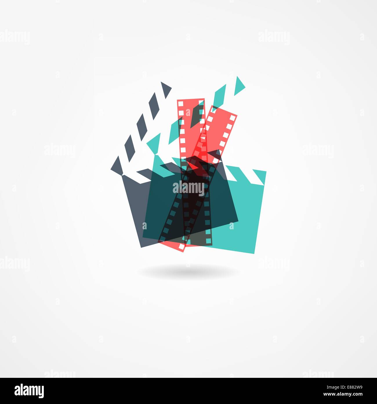 Retro cinema signs Stock Vector Images - Alamy