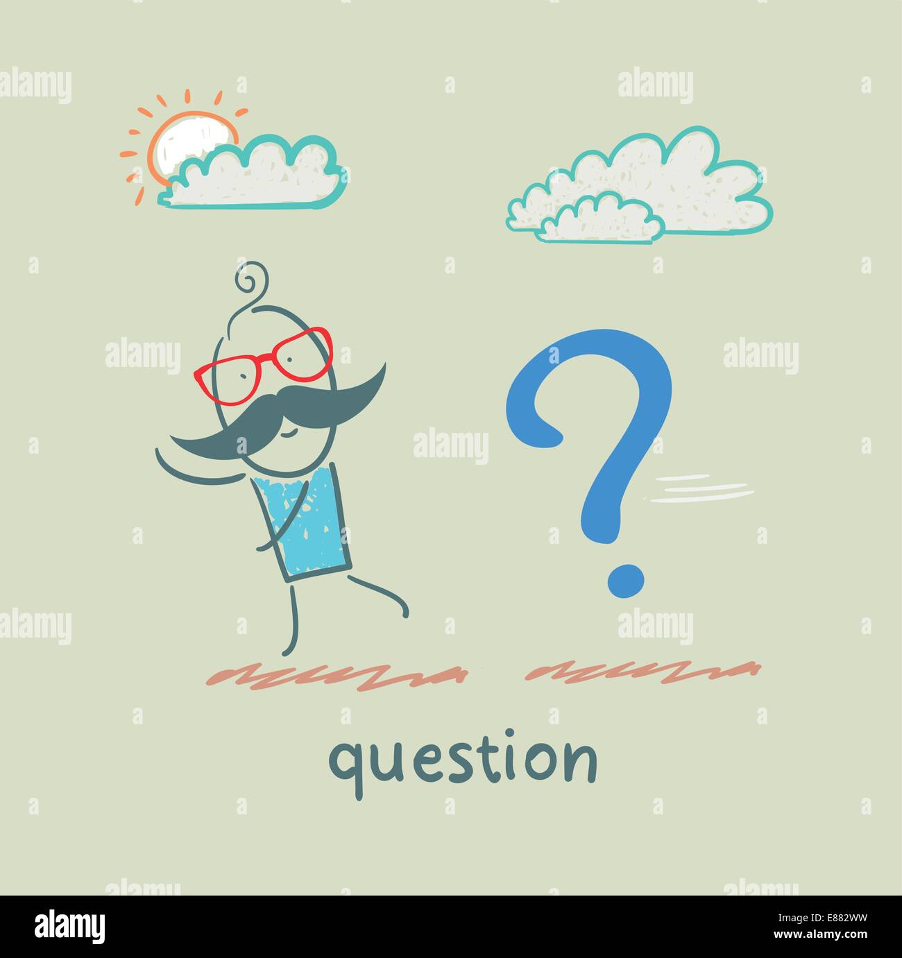 Brain question mark image hi-res stock photography and images - Alamy