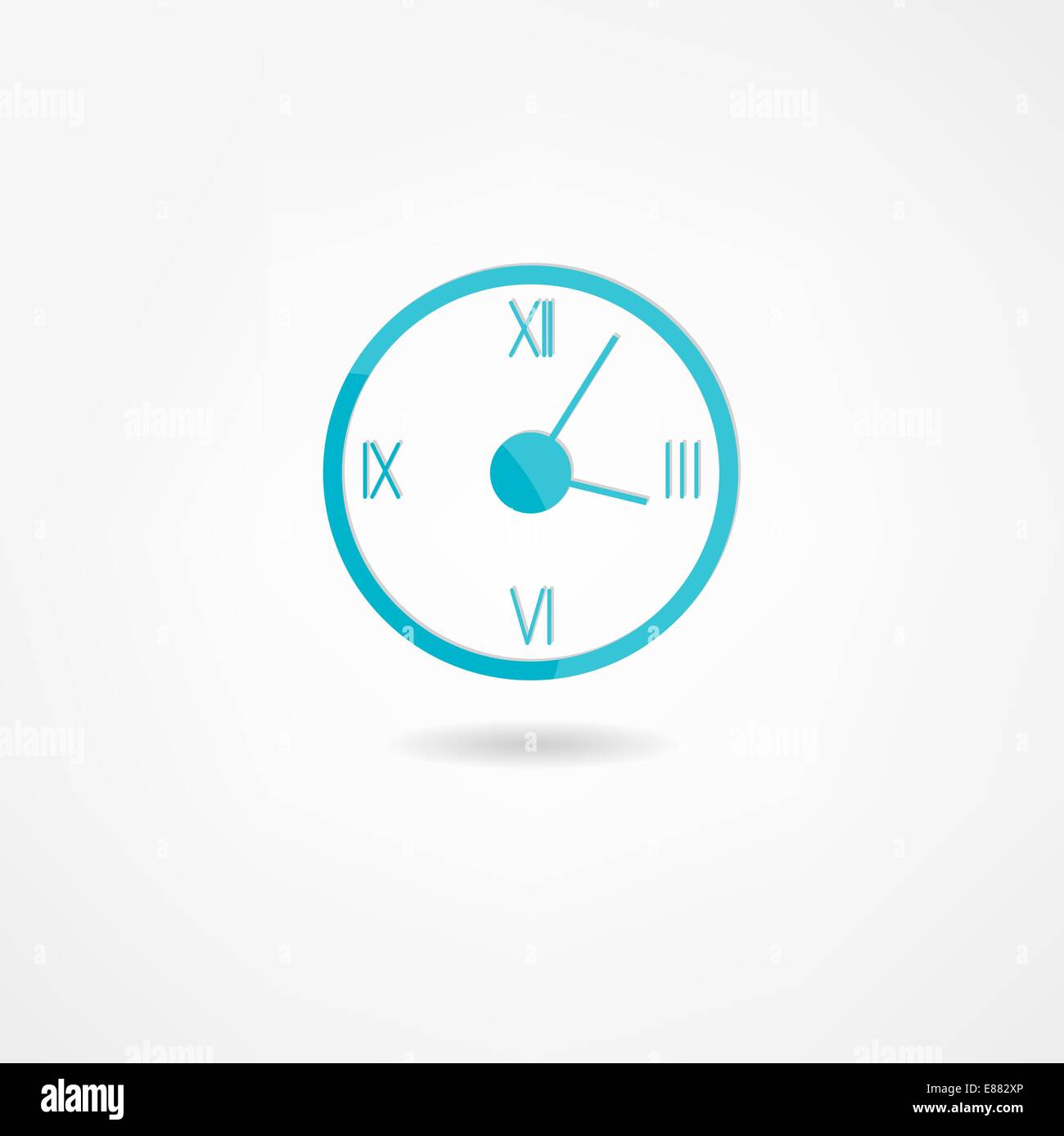 Timekeeper clock Stock Vector Images - Alamy
