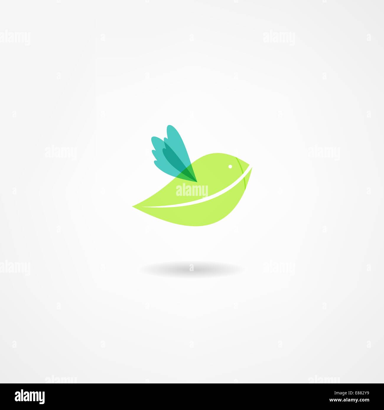 Bird spreading tail Stock Vector Images - Alamy