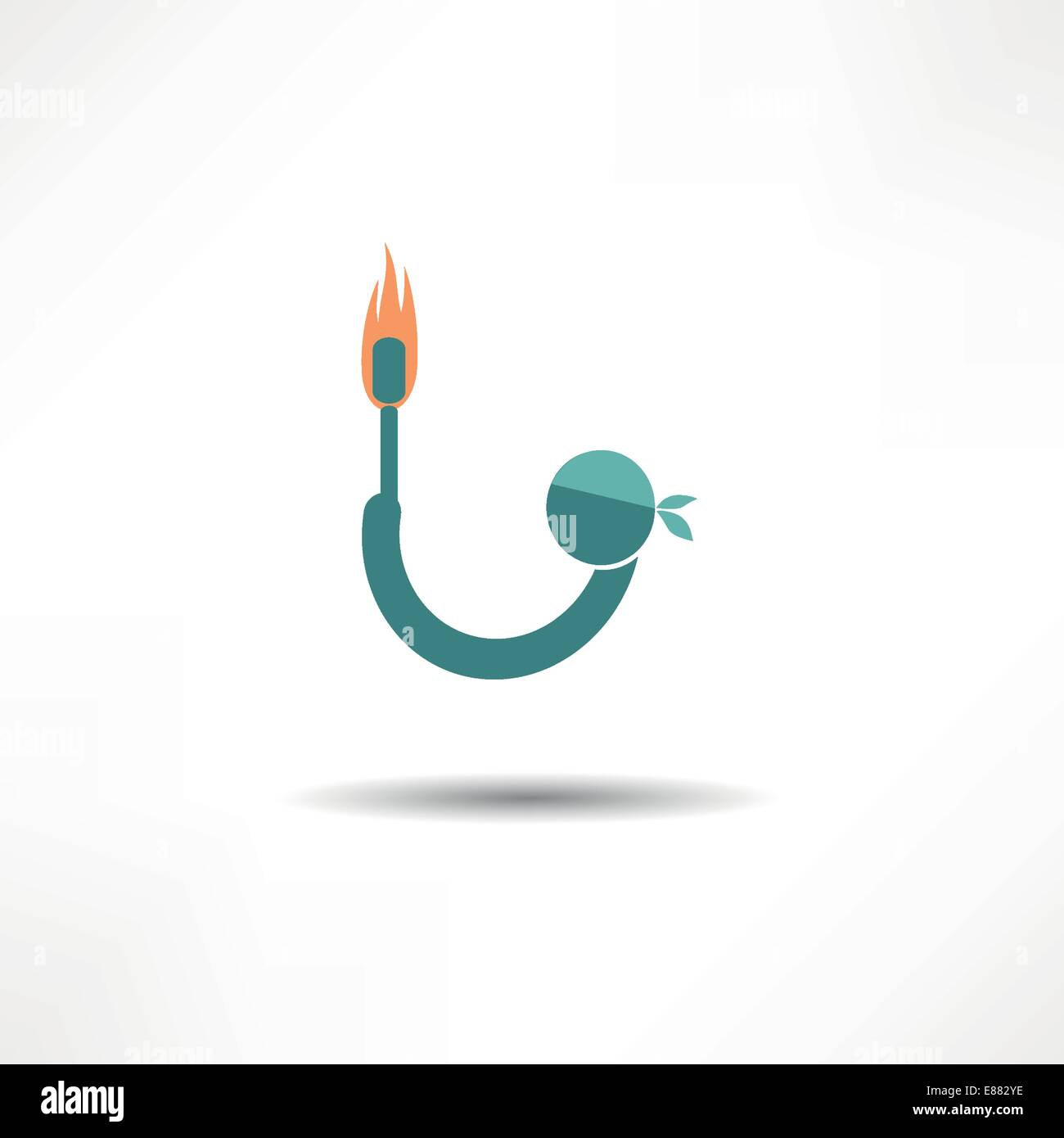 man with torch Stock Vector Image & Art - Alamy