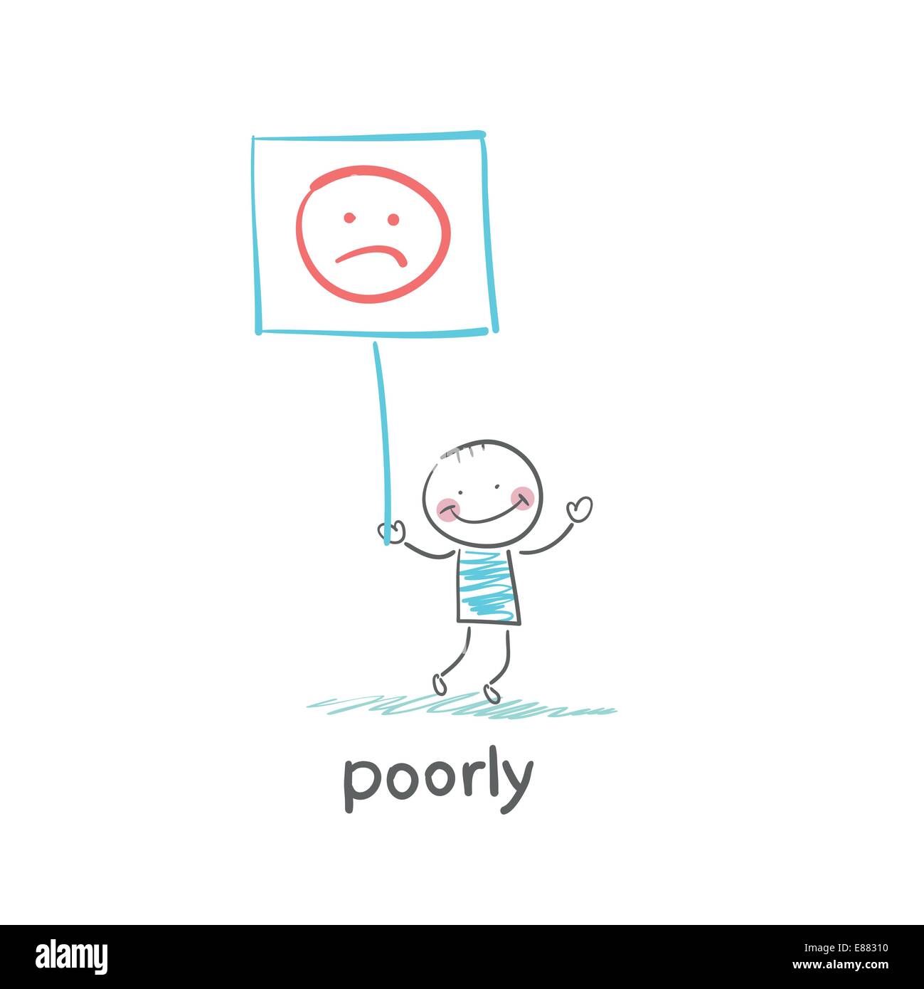 Poorly Stock Vector Images - Alamy