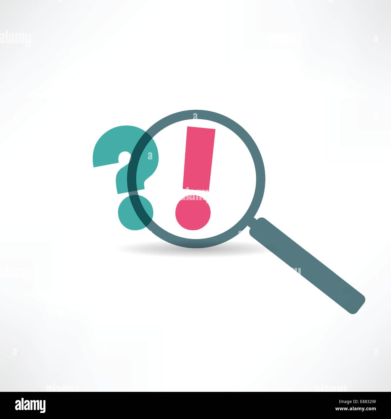 Question exclamation marks symbol Stock Vector Images - Alamy
