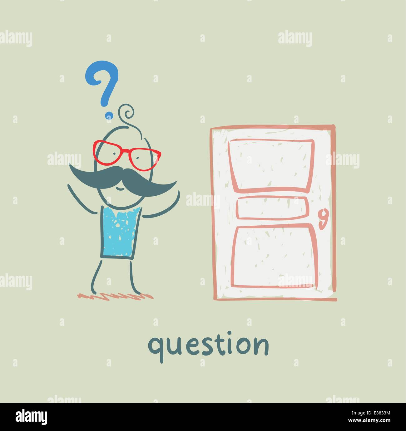 Closed box with question mark hi-res stock photography and images - Alamy