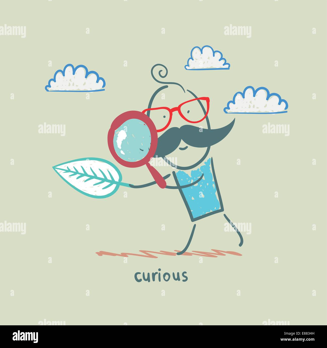 Curious plant Stock Vector Images - Alamy