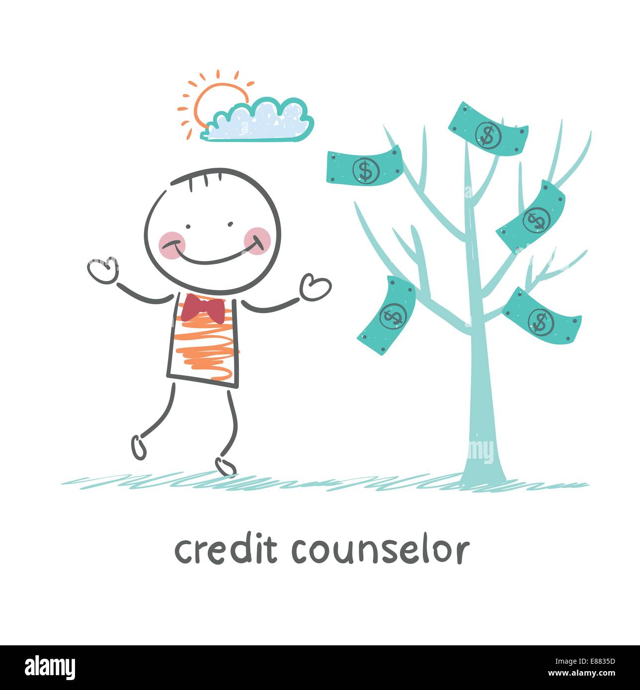Credit counselor Stock Vector Images - Alamy