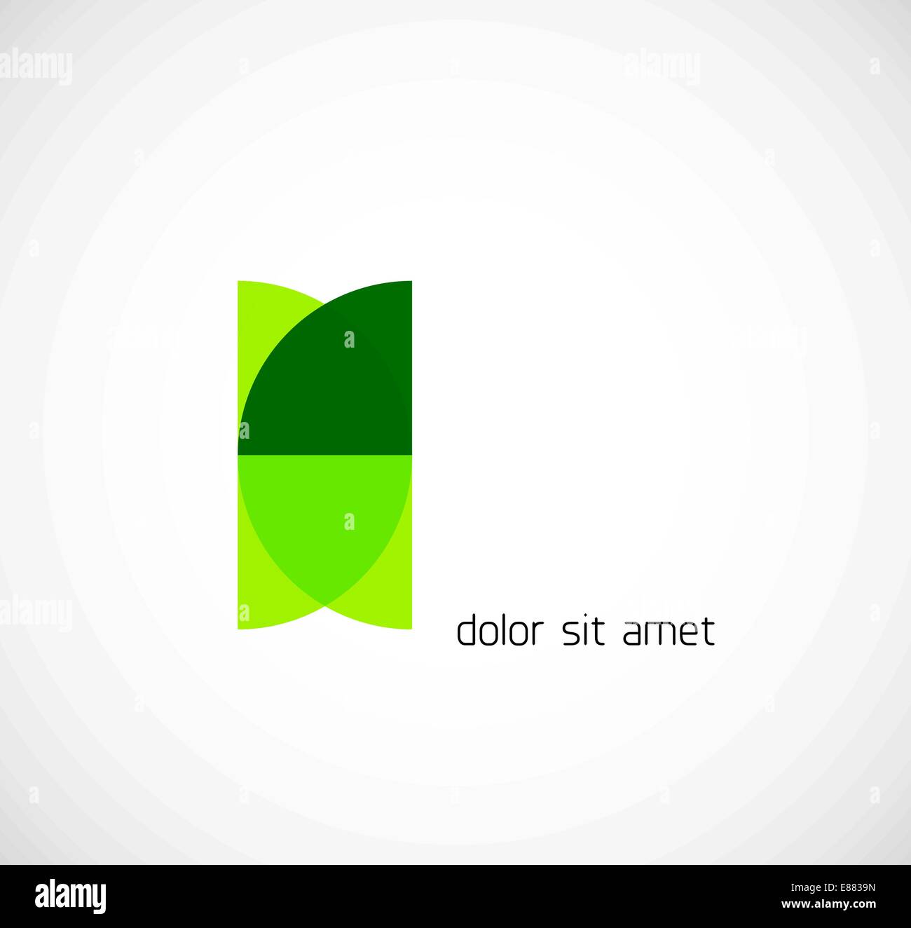 Abstract geometric business symbol. Vector Stock Vector Image & Art - Alamy