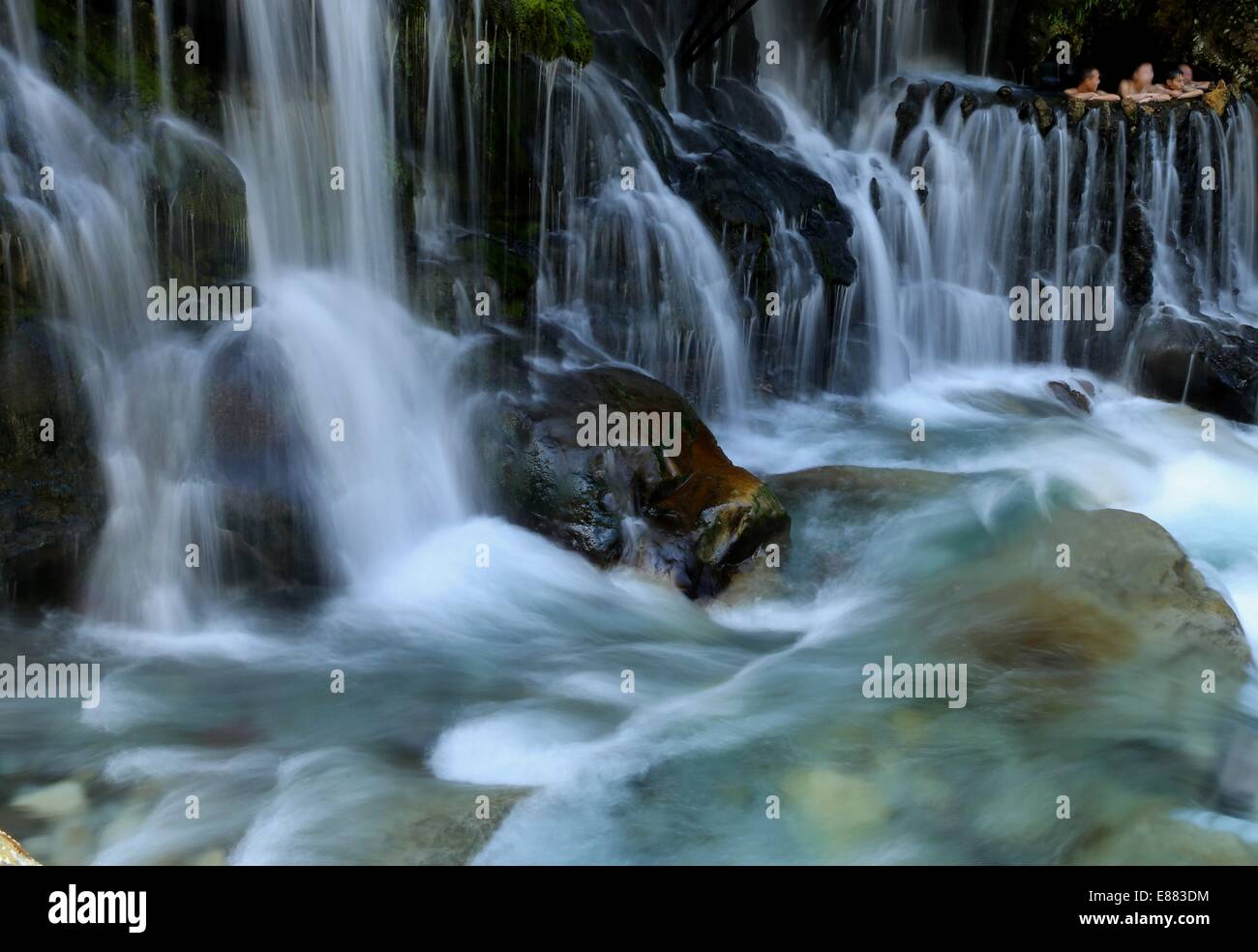 Liangshan, China's Sichuan Province. 1st Oct, 2014. Tourists have a ...