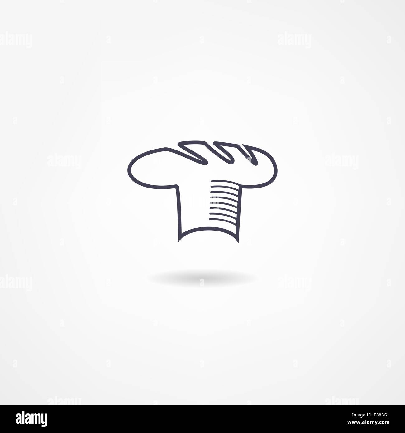 Chef baker cooking pastry Stock Vector Images - Alamy