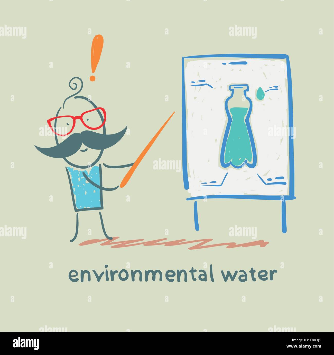 Water conservation study Stock Vector Images - Alamy