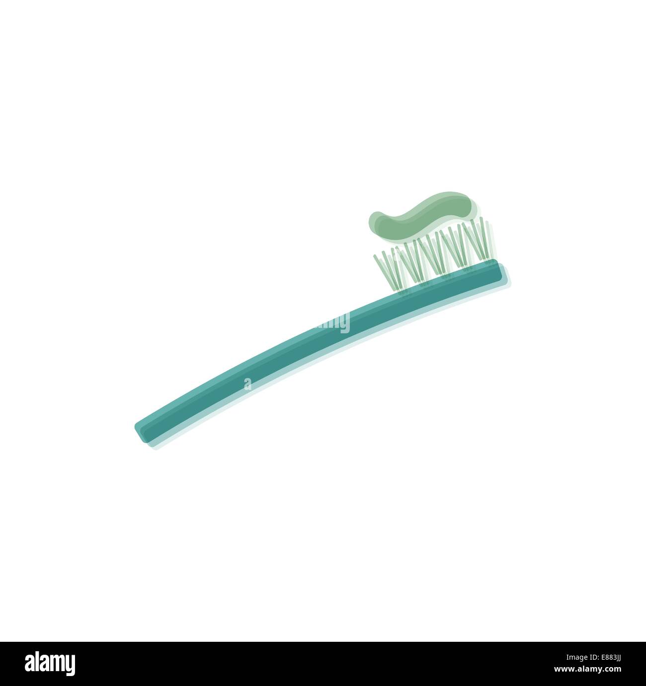 Black toothbrush Stock Vector Images - Alamy