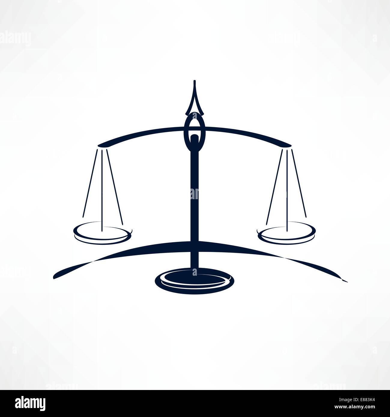 Icon equity justice Stock Vector Images - Alamy