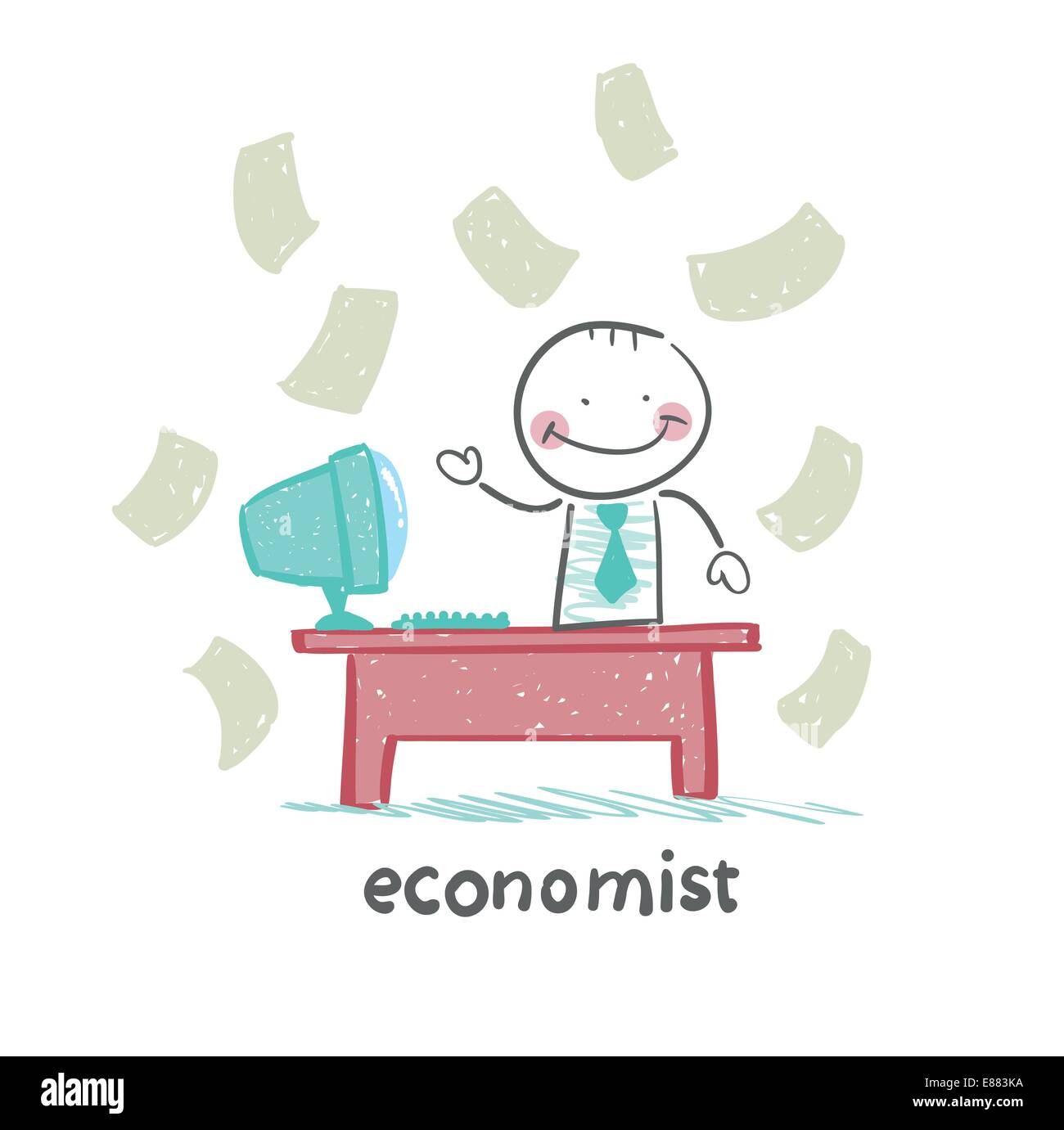 The economist and paper Cut Out Stock Images & Pictures - Alamy