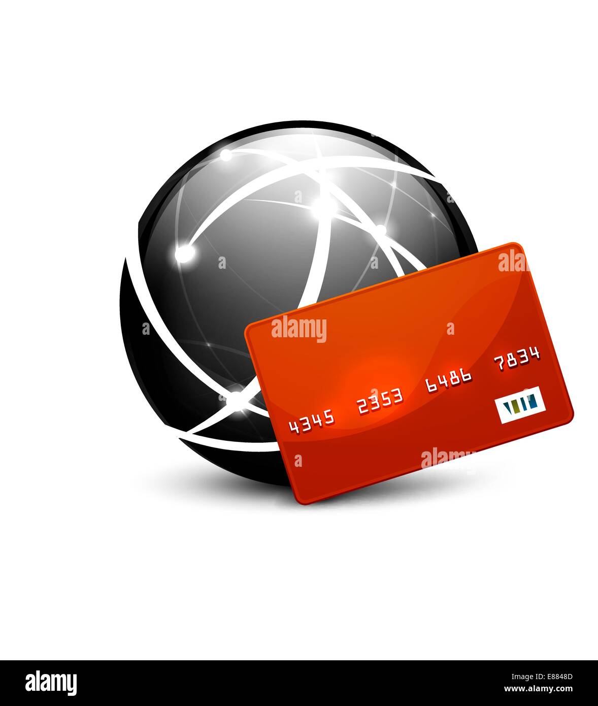 Global payment vector concept icon design Stock Vector Image & Art - Alamy