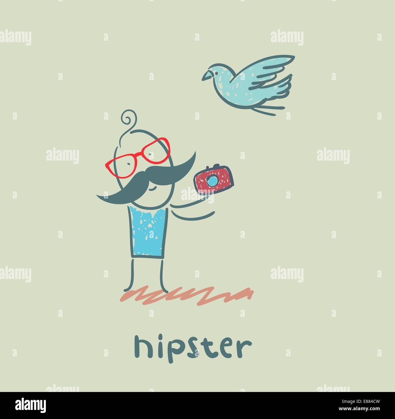 Bird art photos Stock Vector Images - Alamy