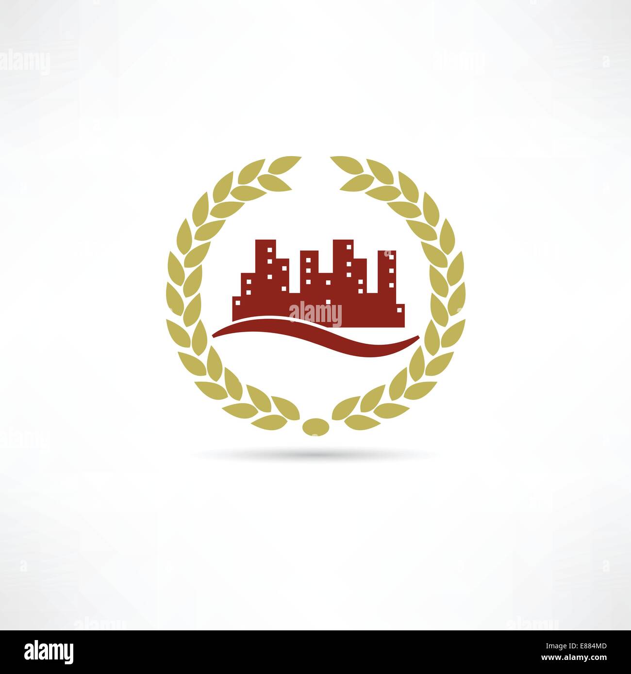 City building pictogram icon image hi-res stock photography and images ...